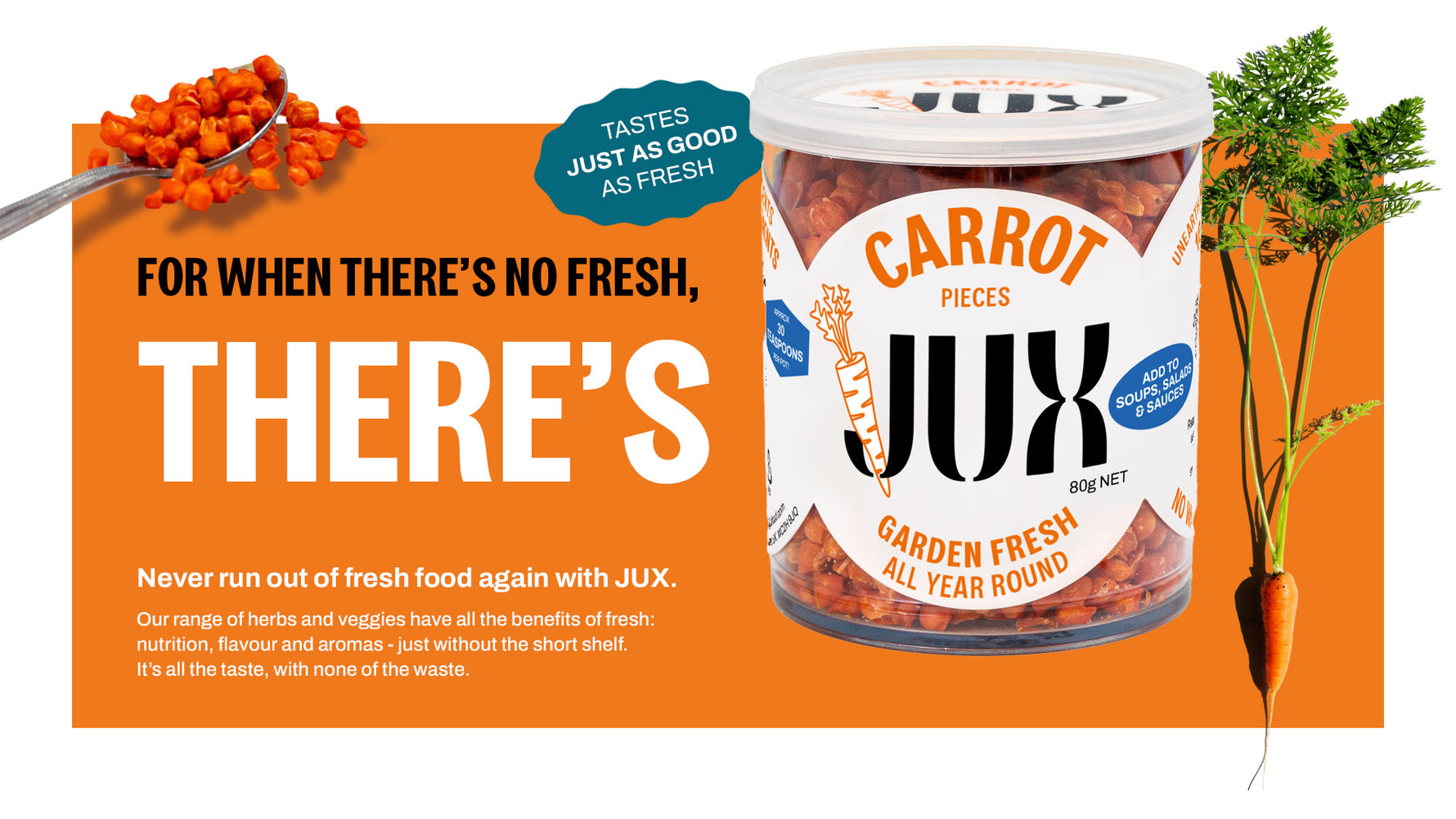 JUX Food | A Fresh Take On Dried Food