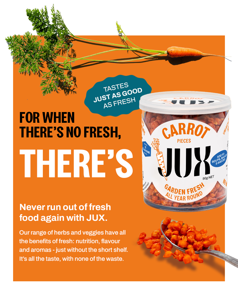 JUX Food | A Fresh Take On Dried Food